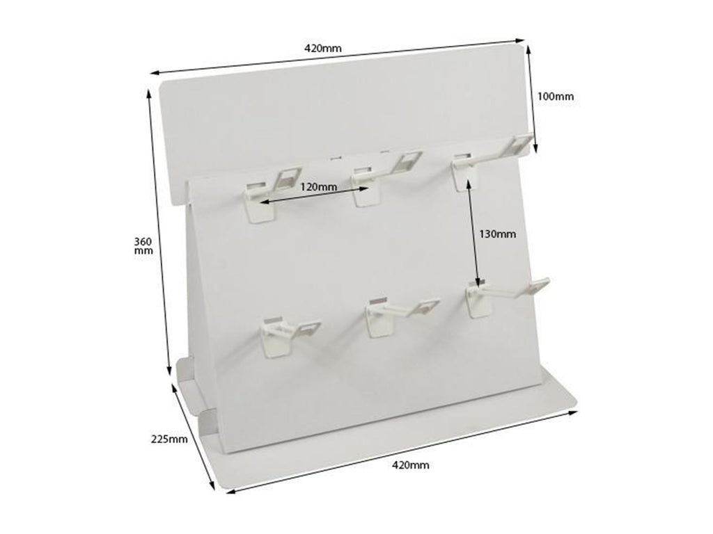 6 Hook Counter Display Unit – Cardworks Ltd
