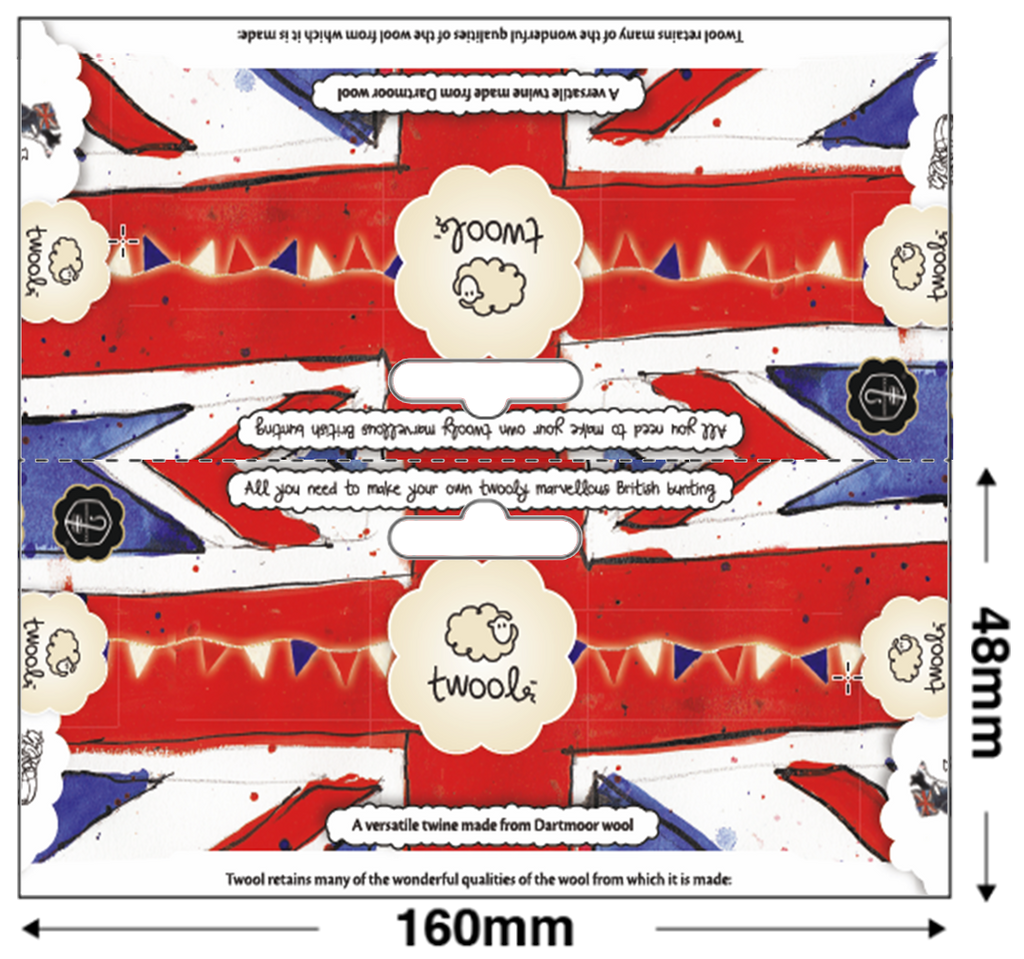 Folding Header Cards 160mm x 48mm – Cardworks Ltd